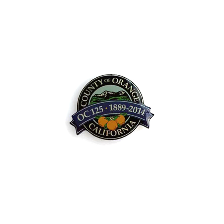 Offset Printed Lapel Pins Promotional Gift No Minimum | Scord Gifts