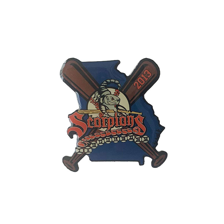 Offset Printed Baseball Pins Softball Trading Lapel Pins | Scord Gifts